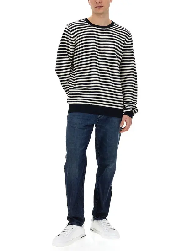 Dolce & Gabbana Jersey With Stripe Pattern