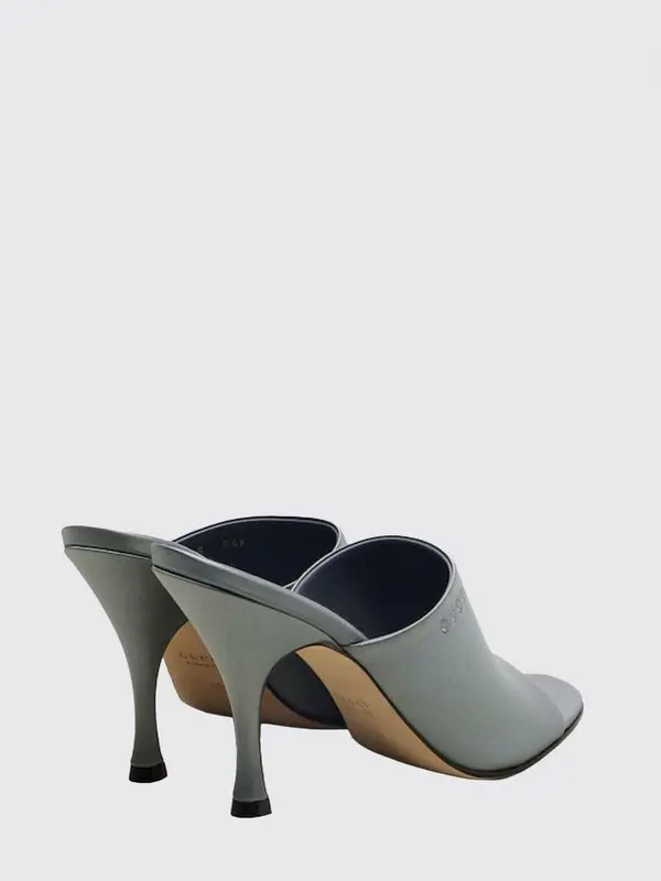 Gucci Heeled Mules - Green
