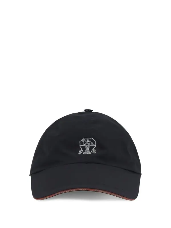 Brunello Cucinelli Cotton Baseball Cap - Blue