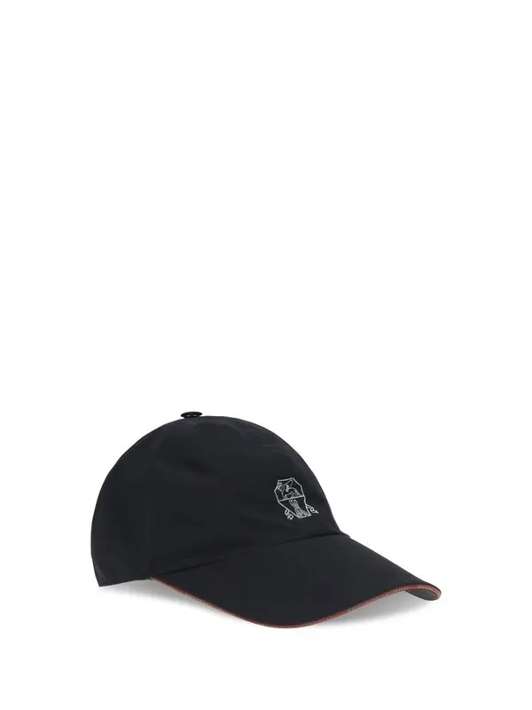 Brunello Cucinelli Cotton Baseball Cap - Blue