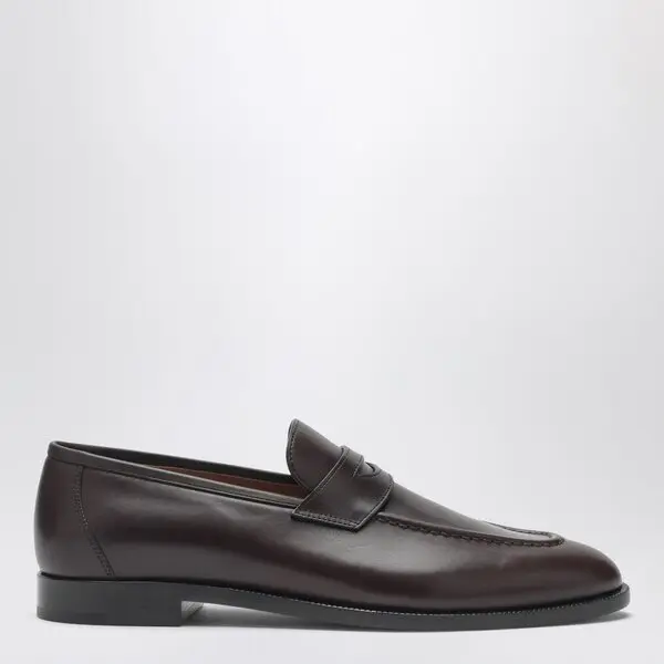 Loro Piana Sergio Loafer In Calfskin - Brown