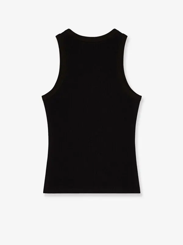Givenchy Cotton Blend Tank Top - Black