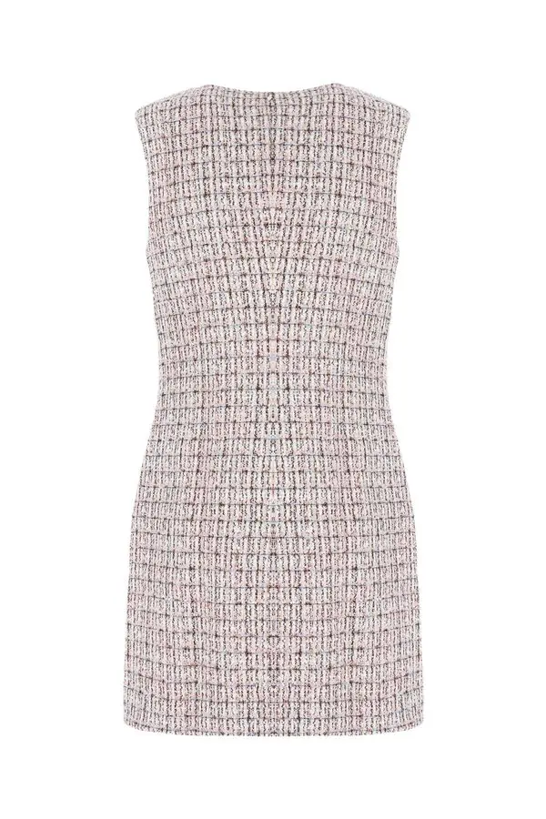 SELF-PORTRAIT Embellished Tweed Dress