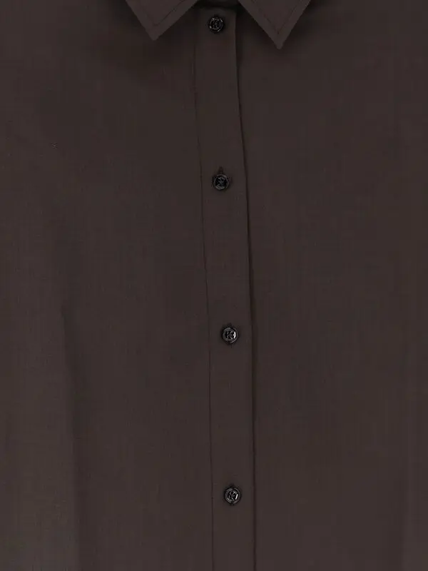 TOTEME Tie-cuff Wool Shirt