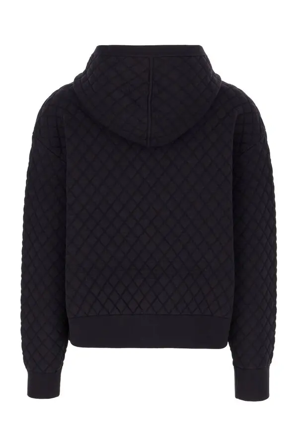 Max Mara Quilted Zip-up Hoodie