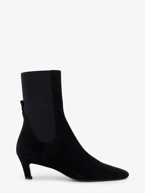 TOTEME Suede Boots - Black