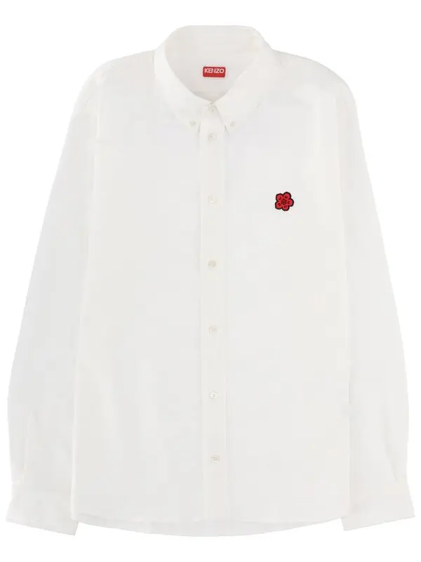 Kenzo Boke Flower Logo Shirt - White