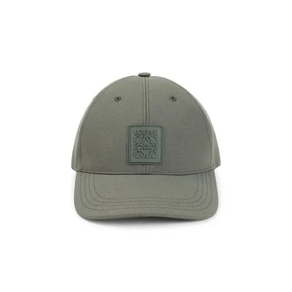 Loewe Cotton Patch Baseball Cap - Green