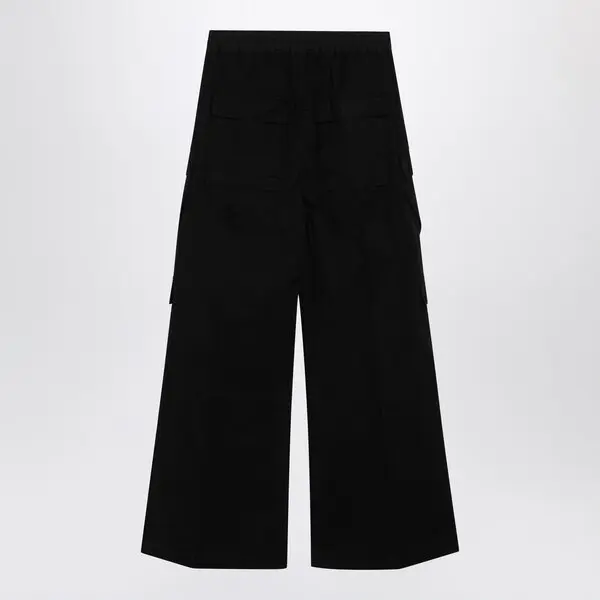 Rick Owens Double Cargo Jumbo Bela Trousers - Black