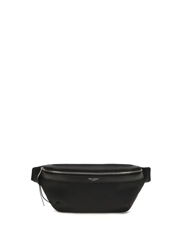 Saint Laurent Canvas Fanny Pack - Black