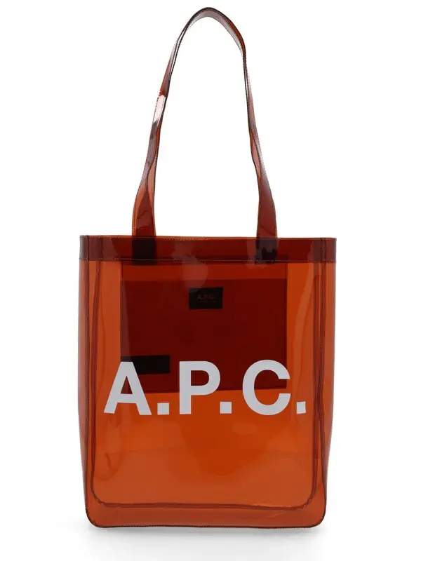 A.p.c. Lou Tote Bag - Brown