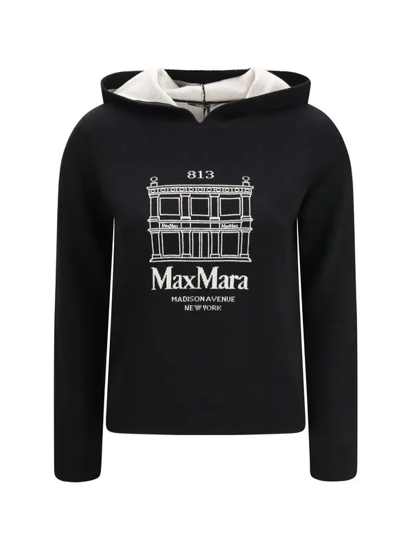 Max Mara Graphic Detail Hoodie