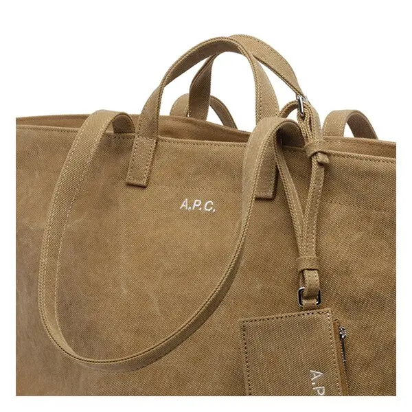 A.p.c. Le Drummer Tote Bag - Cream