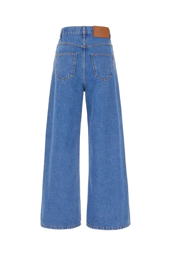 Etro Wide Leg Denim Jeans