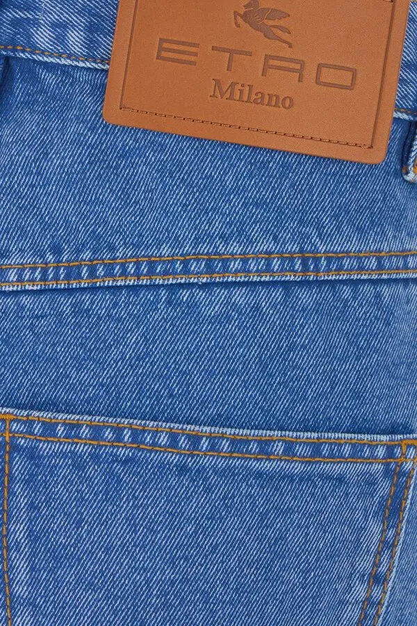 Etro Wide Leg Denim Jeans