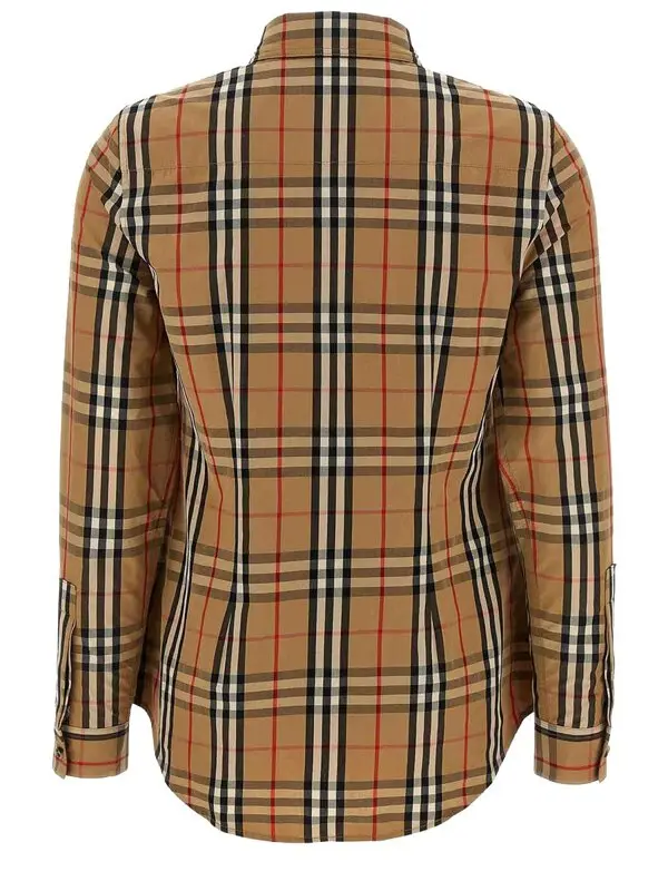 Burberry Check Shirt - Multicolor