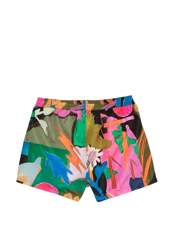 Paul Smith Printed Swim Shorts - Multicolor