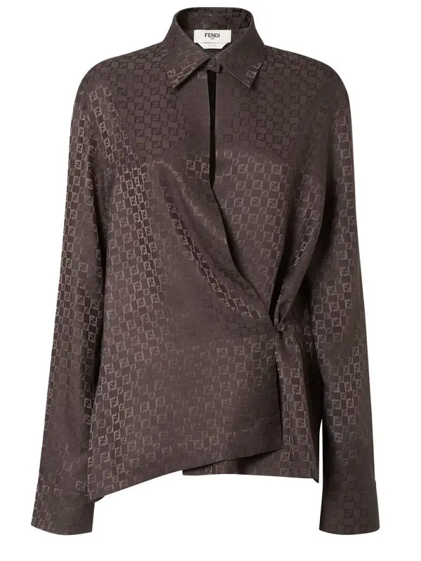Fendi Ff Jacquard Shirt