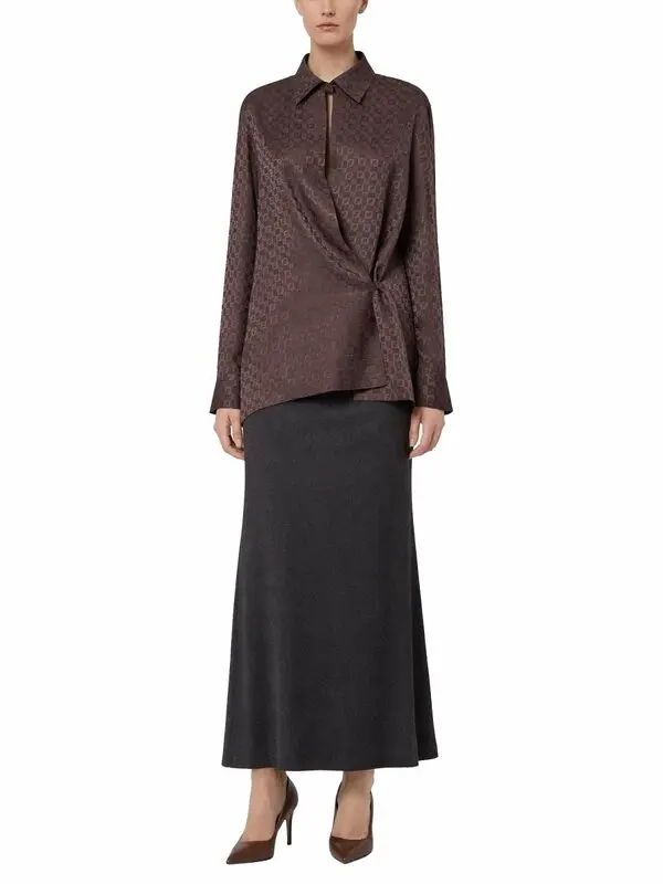 Fendi Ff Jacquard Shirt