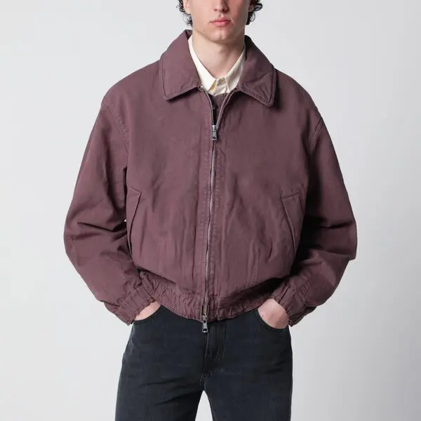 Our Legacy Command Jacket In Cotton And Linen Blend - Pink