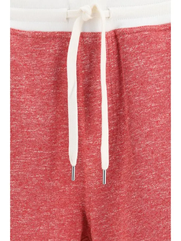 Brunello Cucinelli Cotton And Linen Blend Shorts With Logo Detail