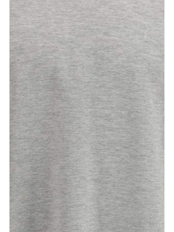 Saint Laurent Cassandre Piqué T-shirt