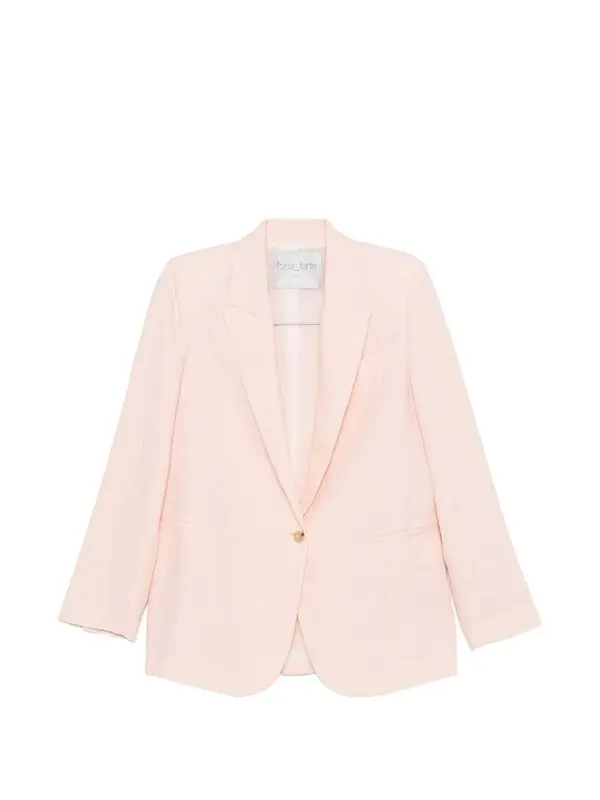 FORTE_FORTE Linen Single-breasted Jacket - Multicolor