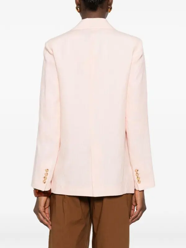 FORTE_FORTE Linen Single-breasted Jacket - Multicolor