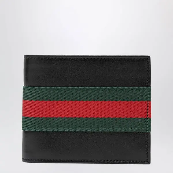 Gucci Web Trademark Bi-fold Wallet