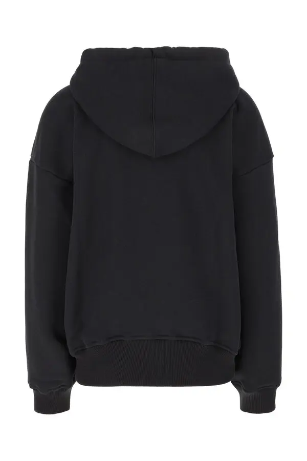 Off-White Hooded Sweatshirt With Logo
