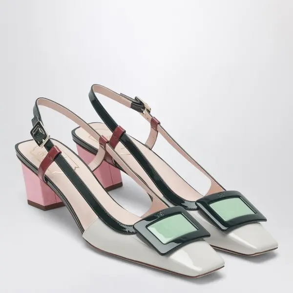 ROGER VIVIER Belle Vivier Slingback By - Multicolor
