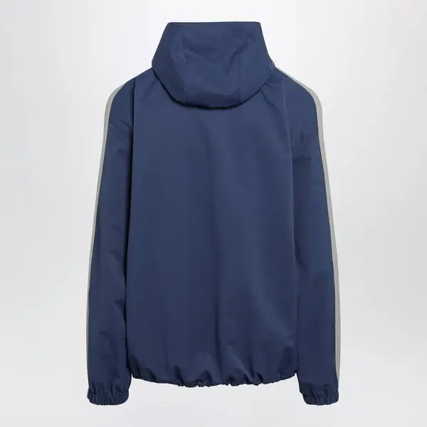 Balenciaga Washed Effect Technical Satin Track Jacket