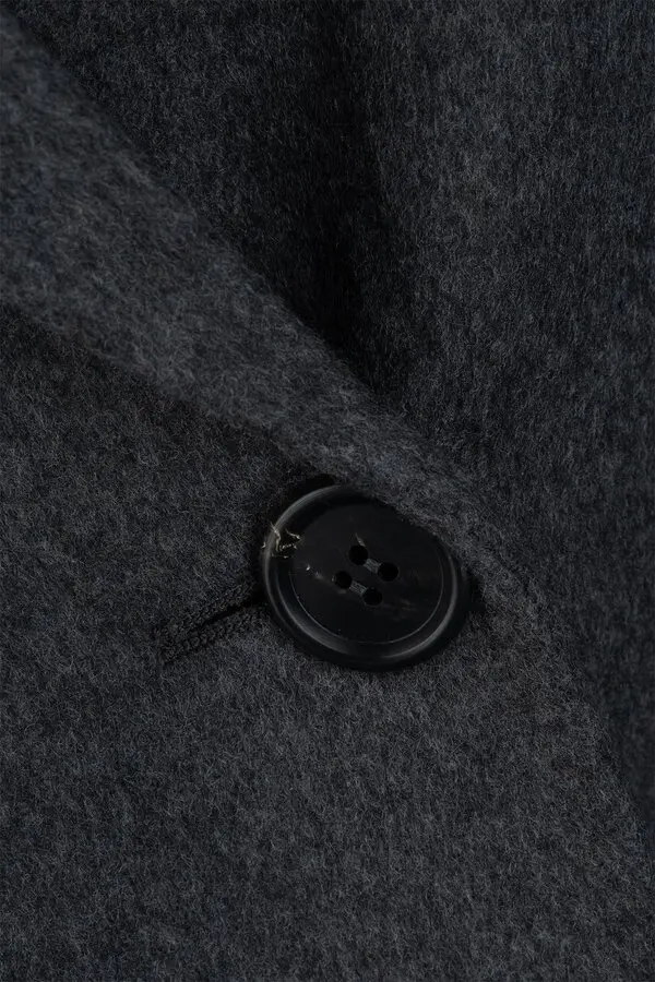 Prada Double Breasted Tailored Coat - Multicolor