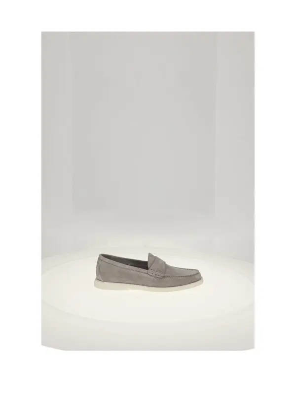 Dior Granville Suede Loafers - Gray