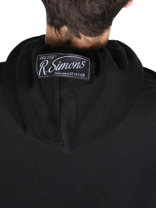 Raf Simons Synchronicity Hooded Sweatshirt - Black