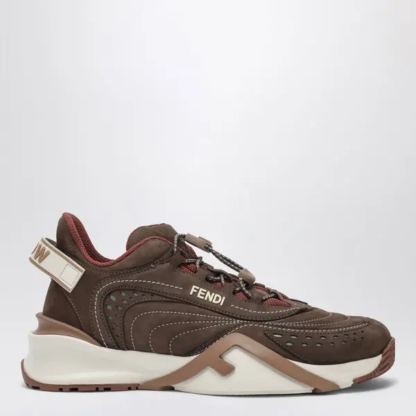 Fendi Flow Sneakers With Embossed Logo Detail
