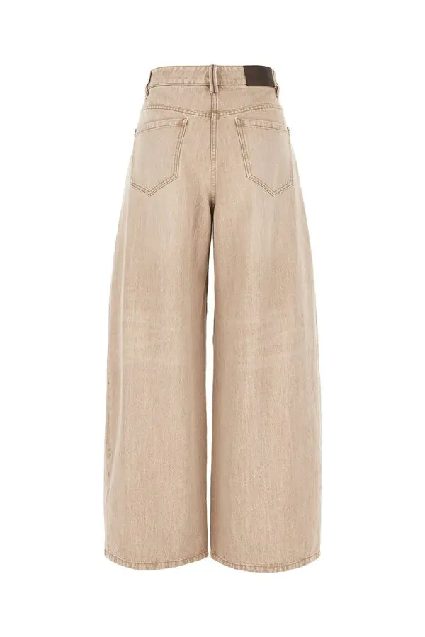 Brunello Cucinelli Wide Leg Jeans
