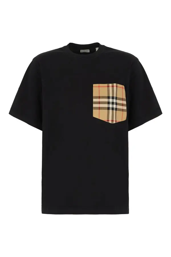 Burberry Clothing T-shirt With Pocket Detail - Multicolor