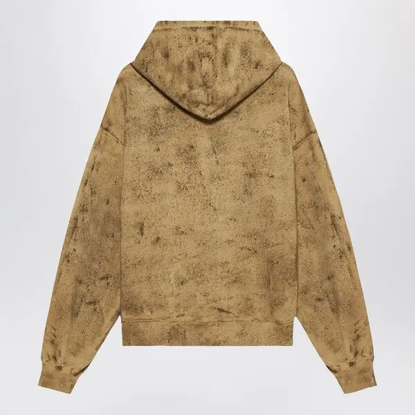 1989 STUDIO Camouflage Logo Hoodie - Cream
