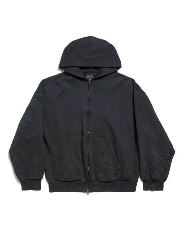 Balenciaga Flipped Zippered Sweatshirt