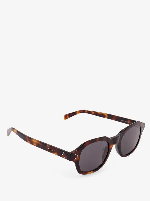 Celine Acetate Sunglasses With Engraved Logo - Multicolor