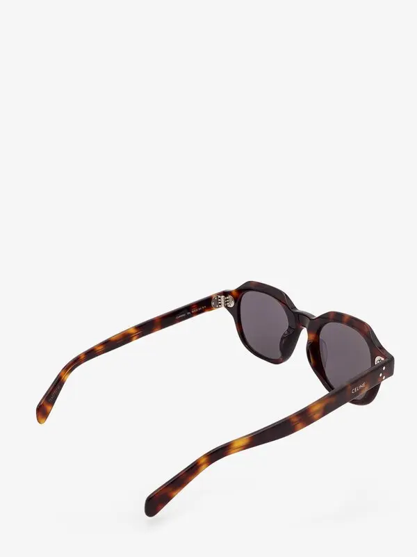 Celine Acetate Sunglasses With Engraved Logo - Multicolor