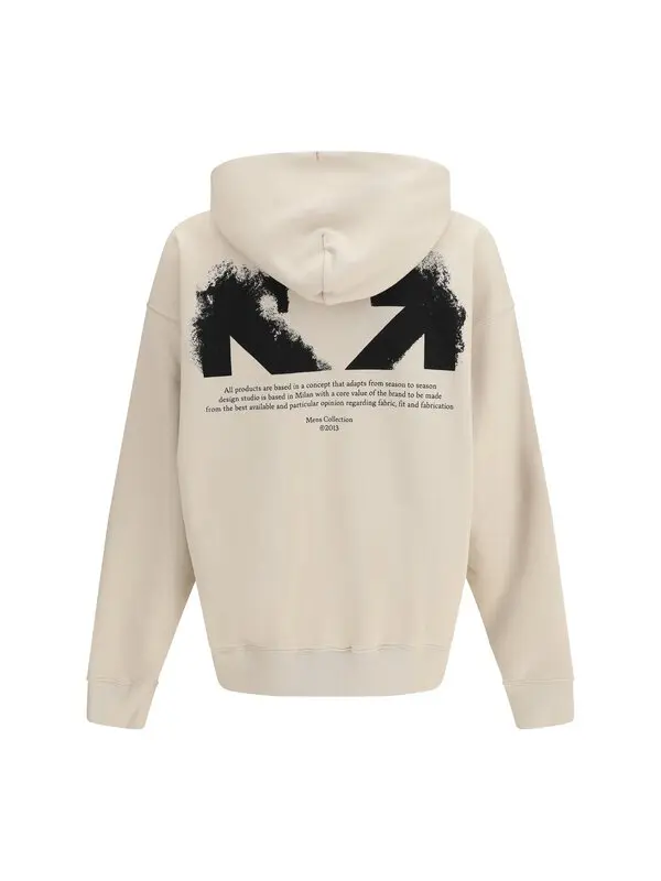 Off-White Half Arrows Skate Hoodie - Cream