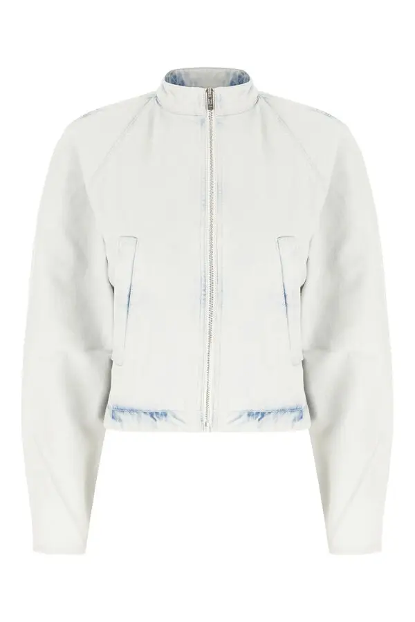 Alaïa Cropped Denim Jacket