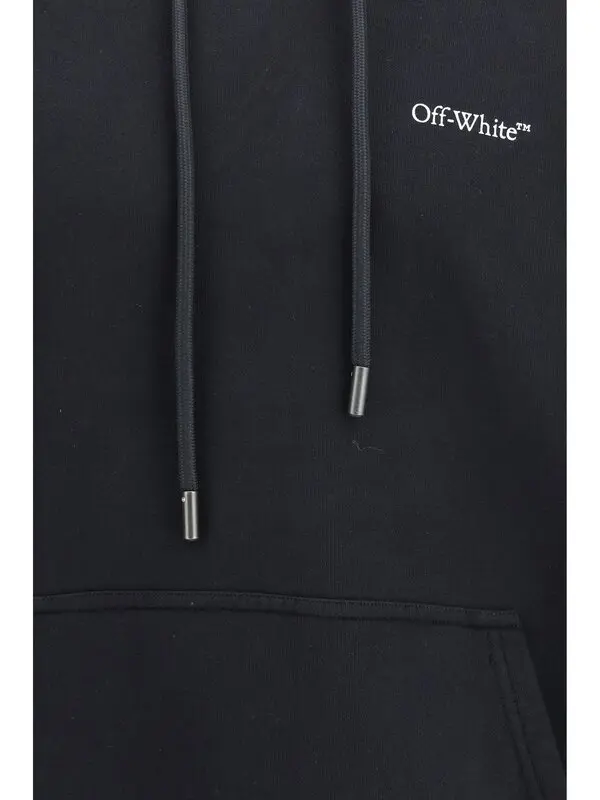 Off-White Half Arrows Skate Hoodie - Black