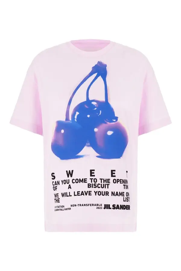 JIL SANDER Graphic Print T-shirt - Multicolor