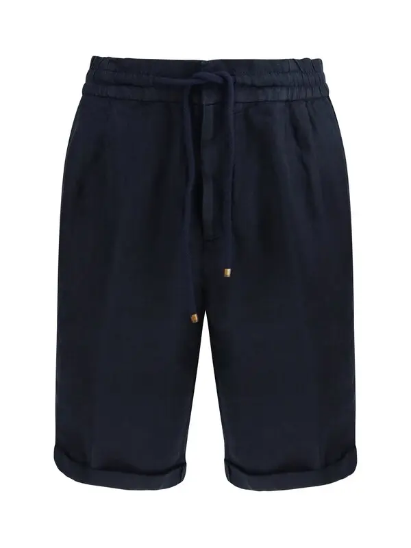 Brunello Cucinelli Linen Dyed Shorts