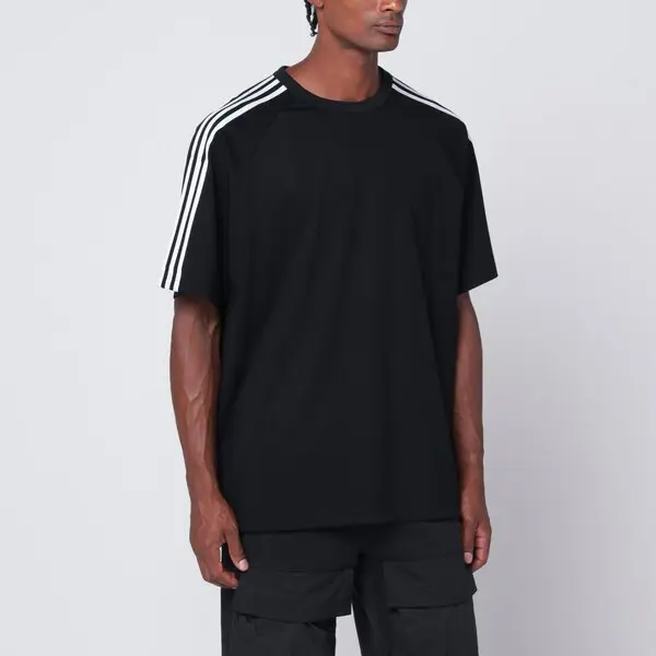 ADIDAS Y-3 T-shirt In Wool And Nylon Blend