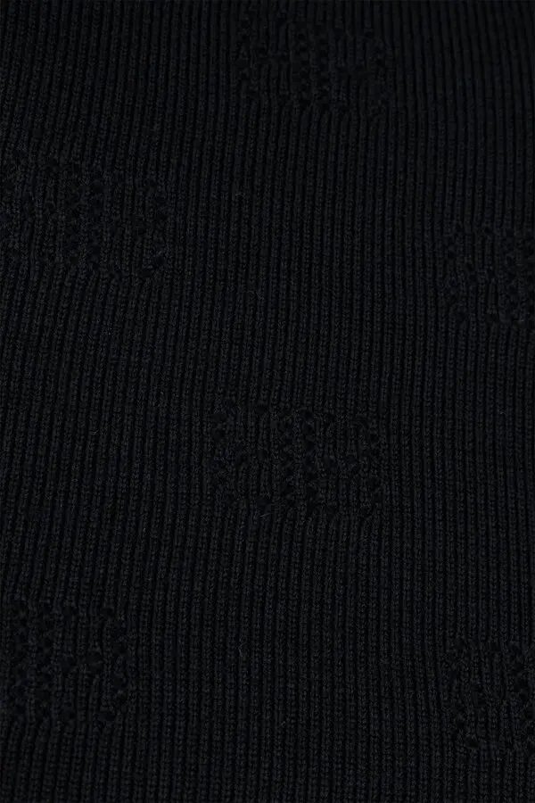 Balenciaga Crewneck Knit Top