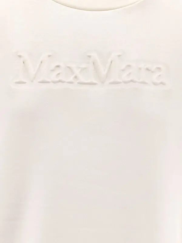Max Mara Cotton And Silk Sweatshirt - Multicolor